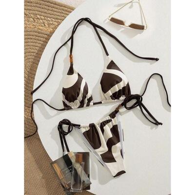 Z 37800 Leopard Print Pure Desire Bikini 豹纹纯欲比基尼