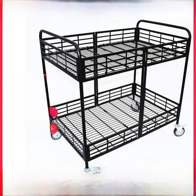 加厚摊位手推车可折叠促销浮动货架摊位夜市摊位展示架