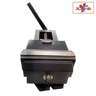 厂家现货精密平口钳Q1250工具钢中心双开口角固式精密平口钳