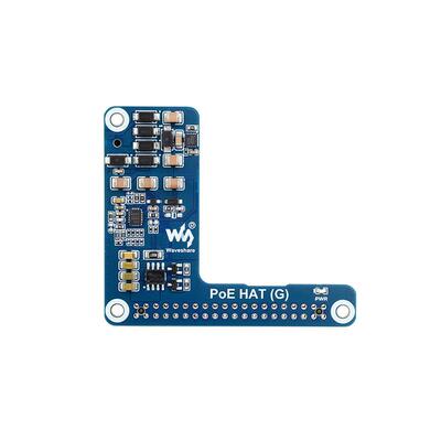 树莓派5专用以太网PoE供电扩展板 5V 5A 支持802.3af/at网络标准