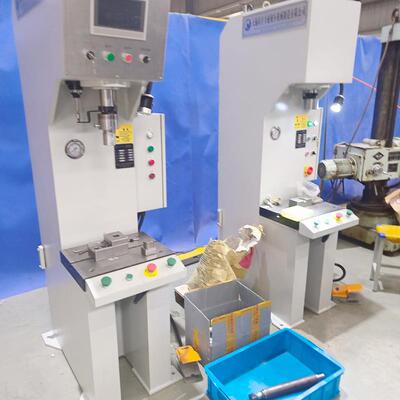 液压机小型冲压机YSK-2.5T单柱液压机压屏机伺服快速冲床压力机