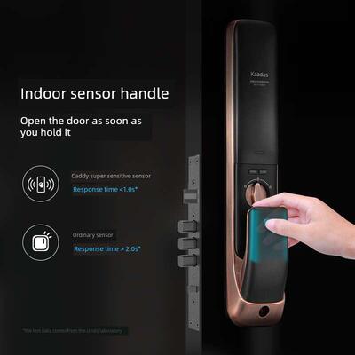凯迪斯K20Vv2家用视觉猫眼全自动开关密码指纹智能防盗门锁K20Pro