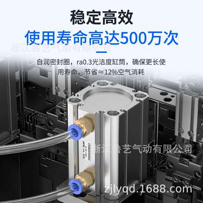 SMC型薄型气缸C55B CD55B32-20-25-40-50-63-80-10-15-30-35-60M