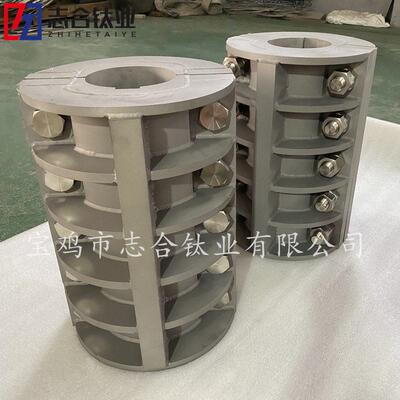 TA10钛轴套钛合金精密加工件TC4焊接件出图安装