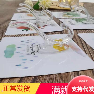 Transparent Over-the-Door Hook, No-Drill Strong Adhesive Tra