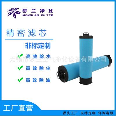 厂家直销空替代寿力02BAD2压5019-568精密过滤器缩气滤芯空压机滤