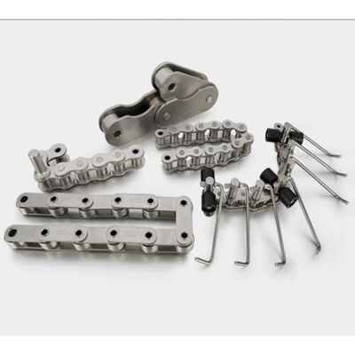 东华自强不锈钢空心销轴输送链40HPSS 50HPSS 60HPSS 80HPSS