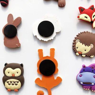 10 Pcs Magnetic Adhesive Soft Child Magnets Freeze Rubber