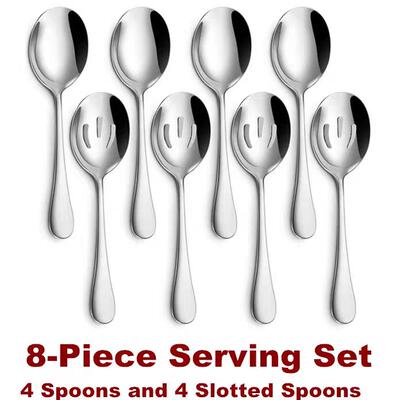 Spoons Slotted Spoons Buffet Utensils Serving Set CookingSUS
