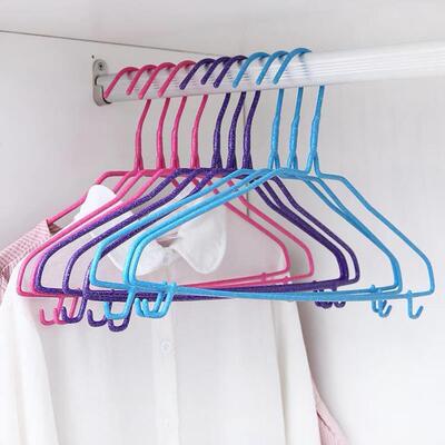 Lot plastic Clothes Hangers Dress Coats Hanger holder晾衣架