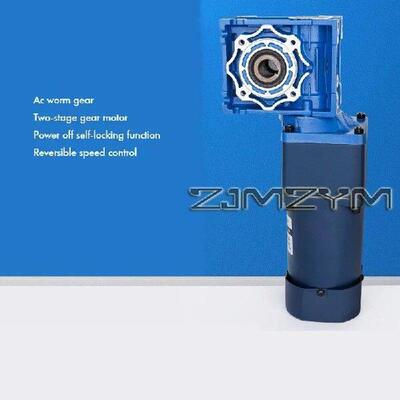 AC Motor 220v Two-stage Reduction Motor 120W Adjustable