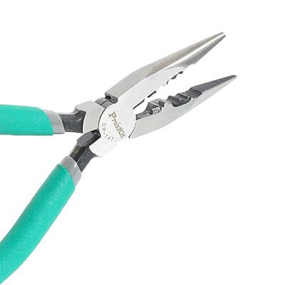 宝工(Pro'skit) CP-147 4合1多功能电工尖嘴钳带剥线剪线压接功能