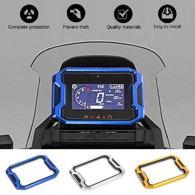 Motorcycle Instrument Meter Frame Protector Cover Aluminum