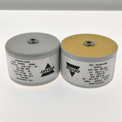 原装 GTO 750-100 PRX 100UF 750V 305VAC VISHAY 高压滤波电容