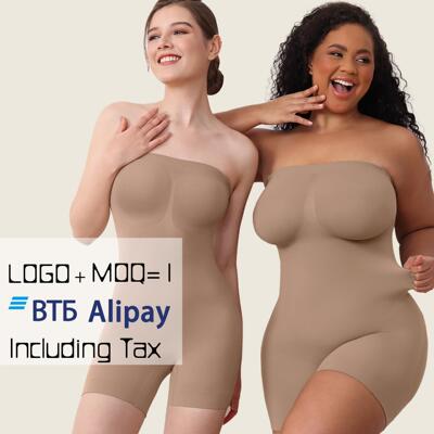 womens removable straps shapewear bodysuit tummy control