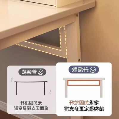 电脑桌卧室家桌子简易书公桌用字学生学YSQ习桌写桌台式办桌简约