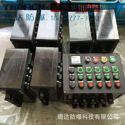 厂家供应BXX-T防爆防腐按钮箱全塑箱化工厂用防爆箱防腐防爆箱