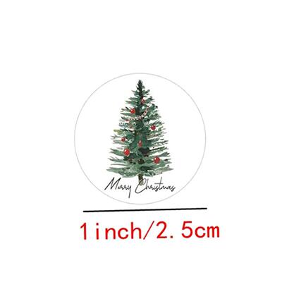 100-500Pcs Christmas Stickers Xmas Labels Stickers Decor Mer