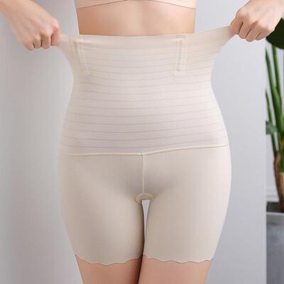Flat corner compression pants, postpartum seamless
