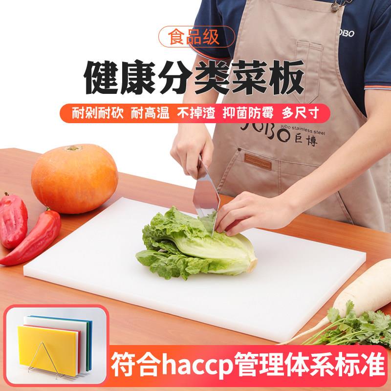 切菜板抗菌防霉PE塑料砧板和面 面擀面 面水果刀板1/1GN商用分色