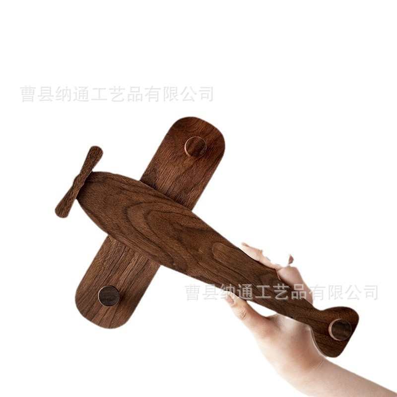 儿童房可爱实木免打孔挂衣钩进门玄关衣柜打孔固定墙上衣帽钩木质