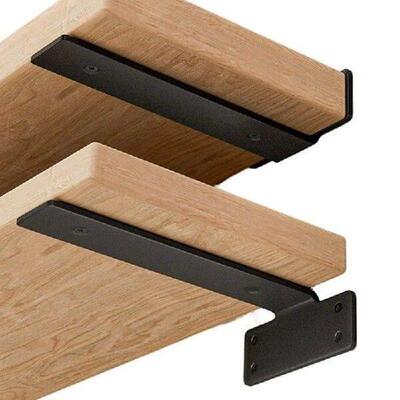 Wall Shelf Bracket Suspended Tripod Shelf Support Hidden