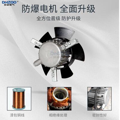 BG-71B 80B 90B 100B 112B防爆冷却风机 GB加长型电机用散热风扇