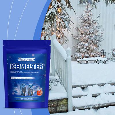 HOZONEX Ice Melt Agent - Winter Snow and Ice Removal, Deicin
