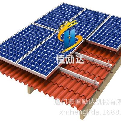 太阳能光伏铝合金不锈钢挂钩支架系统Solar bracket roofhook