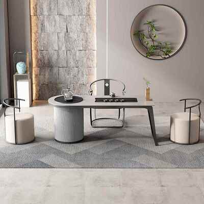 椅中现货茶台新式家合用岩DWS板全套办公功夫茶几桌组茶台