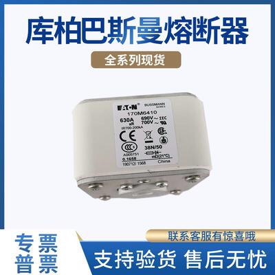 全新现货巴斯曼快速熔断器170M6410 170M6411 170M6412 170M6413