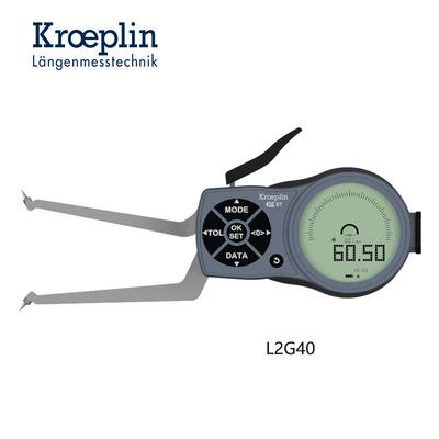 德国KROEPLIN电子式盲孔测量内卡规L2G40