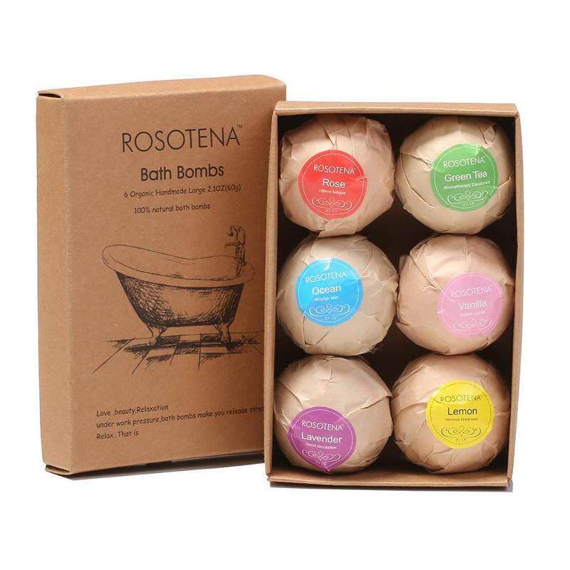疯抢 Salt Ball Oil Set Bomb Bath Essential SkinCare Cleaner