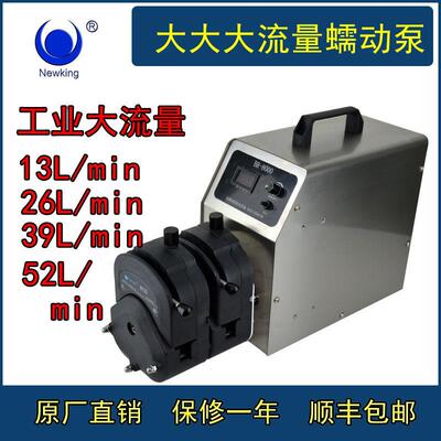 工业大流量蠕动泵 13L/52LBR8000大流量恒流化工转子调速自吸泵