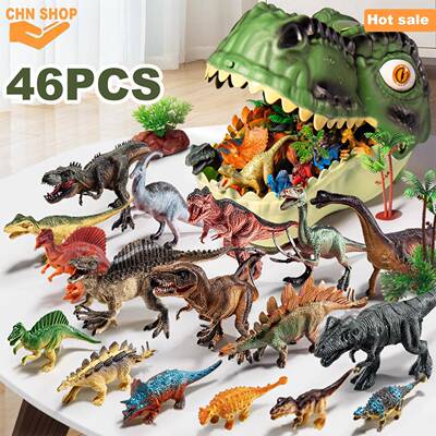 Dinosaur Toys for Kids,46PCS Dinosaurs Figures,birthday gift