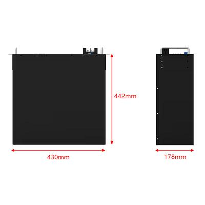 机架式48v120ah光伏发电通讯基站备用电池电动叉车电瓶LiFePO4