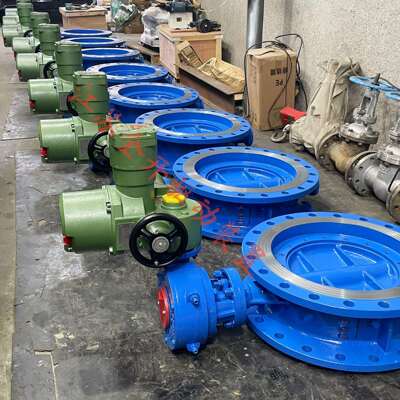 FBG-300-1.6MPa矿用一体式隔爆型电动蝶阀法兰连接电压660VAC