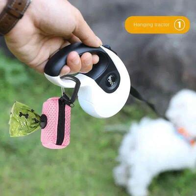 Dog Poop Bag Dispenser Hangingable Dog Poop Bag Holder Poo B
