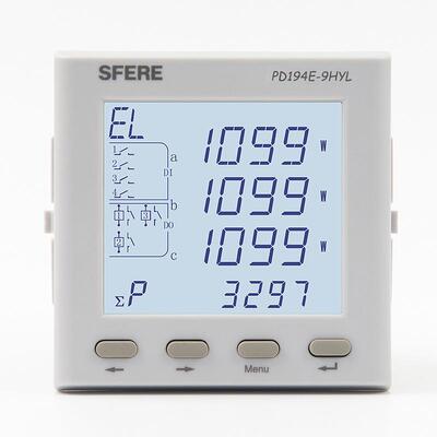 江苏斯菲尔电气PD194E-9HYL具备Lonworks协议多功能谐波电能仪表