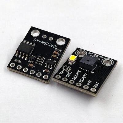 GY-AS7262 AS7263 AS7341 AS7343可见光红外颜色色彩光谱仪感测器