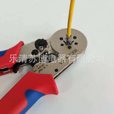 HSC8 6-6欧式多功能棘轮压线钳 VE管型端子压接钳工具PLIER