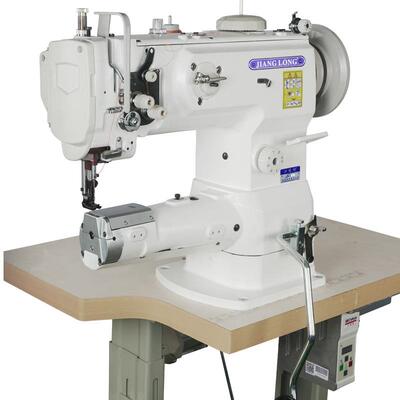 1341重机款大嘴高头车箱包手袋用工业缝纫机高效重工商用双针机