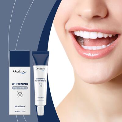 ORALHOE Teeth Cleaning Toothpaste - For Gum Care, Stain and