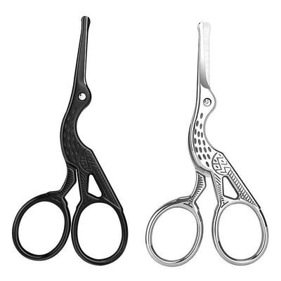 Stainless Steel Small Nail Tools Eyebrow Nose Hair Scissors