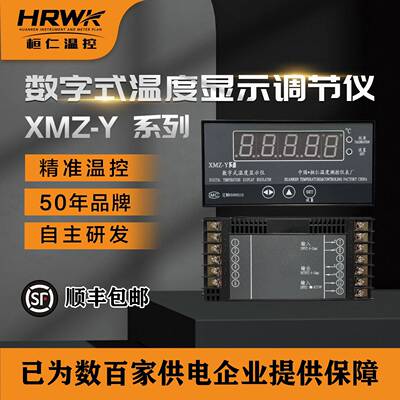 XMZ-YJ数字式温度显示仪变压器数显表BWR-04桓仁温度测控仪表