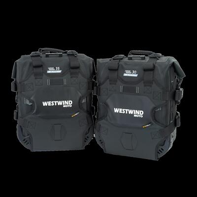 WESTWIND西风边包摩托车边包轻骑兵30/35L大容量快拆防水摩旅挂包