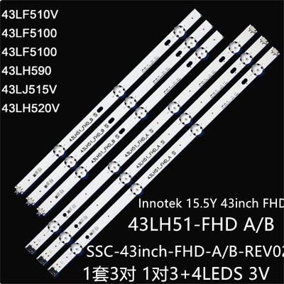 43LK5700 43LK5750 LG43LH5100 43LF5100灯条SSC_43inch_FHD_A/B