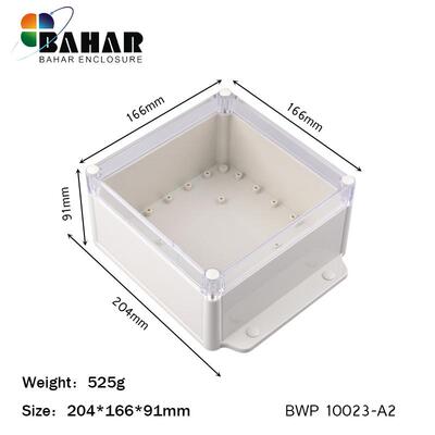 ABS塑料脉冲控制ENCLOSURE IP68防水盒仪表巴哈尔壳体BWP10023
