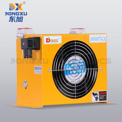 东旭液压 风冷却器 AW0607 铝合金液压站风冷散热器 液压油冷却器