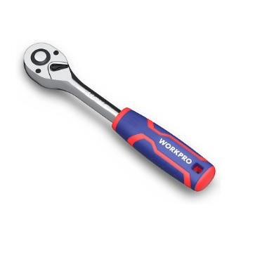 万克宝 workpro 扳手 棘轮扳手 三色柄犁头棘轮柄